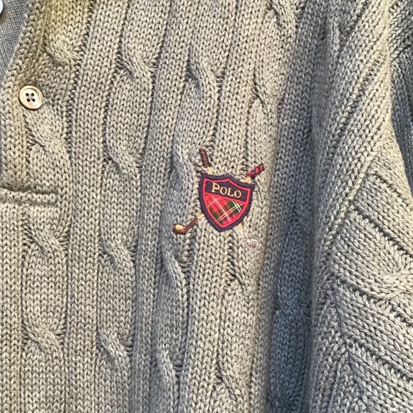 Polo Ralph Lauren | Sweaters | Polo By Ralph Lauren Cable 4 Button Up ...